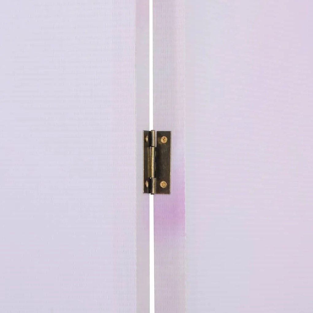 Skládací paraván 200 x 170 cm květina 240479
