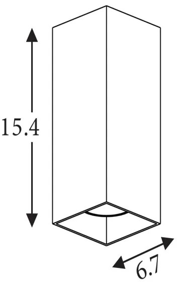Searchlight 24126GO - Nástěnné svítidlo DON 2xGU10/10W/230V zlatá