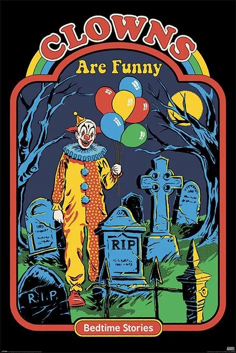 Postershop Plakát - Steven Rhodes (Clowns Are Funny)