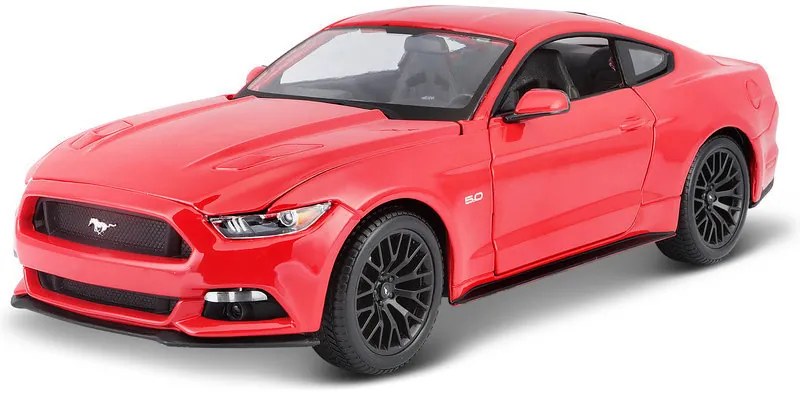 Maisto ford mustang gt 2015 1:18 červená
