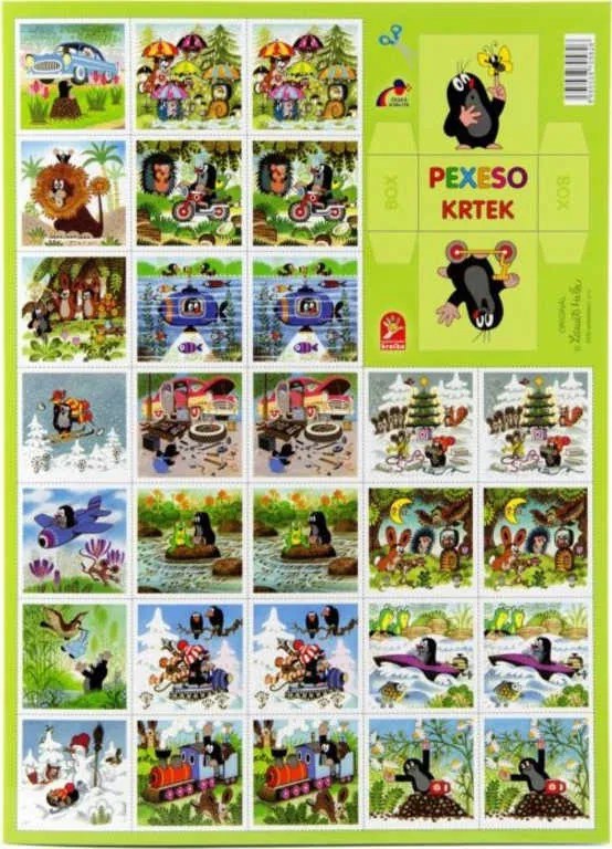 AKIM Hra Pexeso Krtek 3 (Krteček) *SPOLEČENSKÉ HRY* 705826