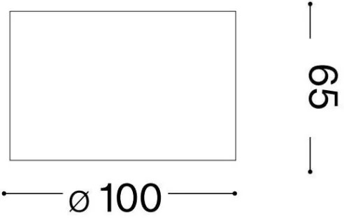 Ideal Lux - LED Bodové svítidlo SPIKE 1xGX53/9W/230V bílá