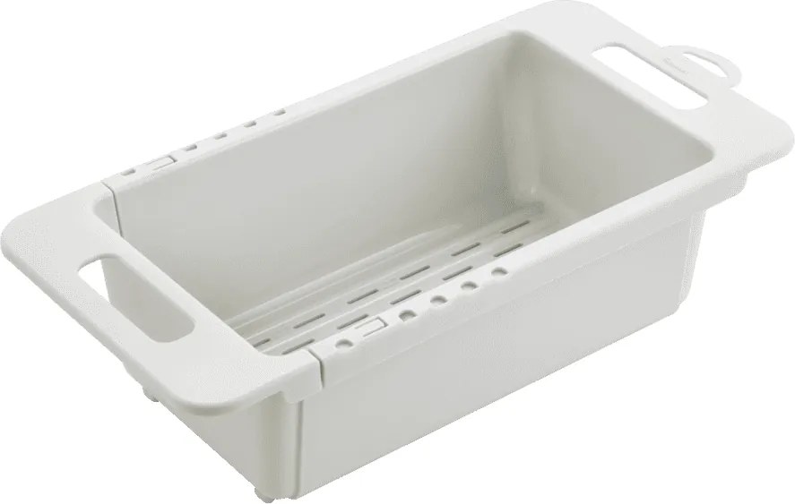 METALTEX Nastavitelný odkapávač, posuvný organizér do dřezu - DRAINFLEX, 35 - 52 cm