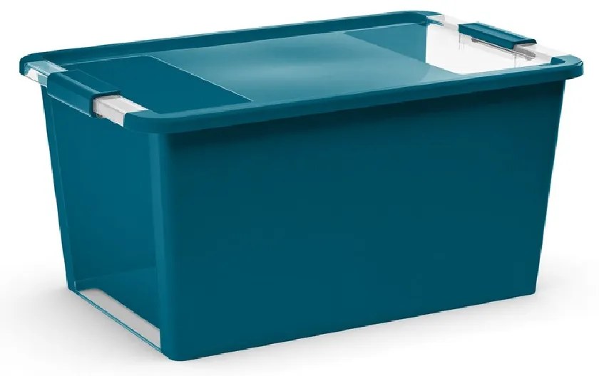 KIS Úložný box BI BOX L 40l, petrolejový