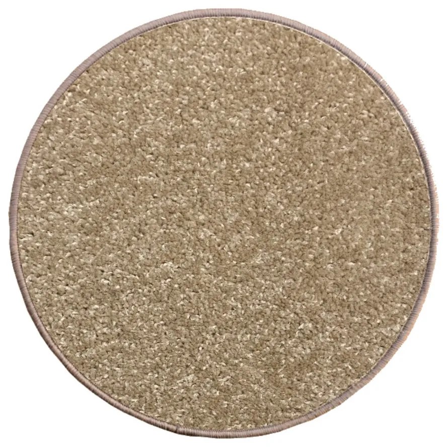 Vopi koberce Eton 70 béžový koberec kulatý - 57x57 (průměr) kruh cm