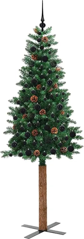Úzký vánoční stromeček Zelená 210 cm 3394878