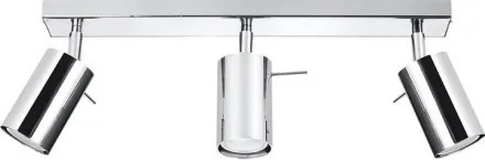 Bodové svítidlo SOLLUX Ring 3 GU10 3x40W bez zdroje SL.0729 chrom