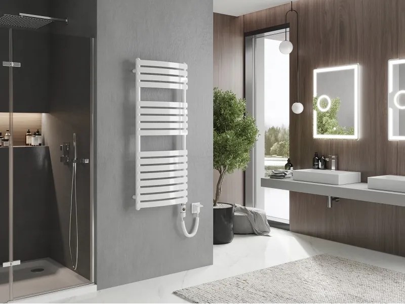 Mexen Bachus, elektrické topné těleso 1200 x 500 mm, 600 W, bílá, W109-1200-500-2600-20