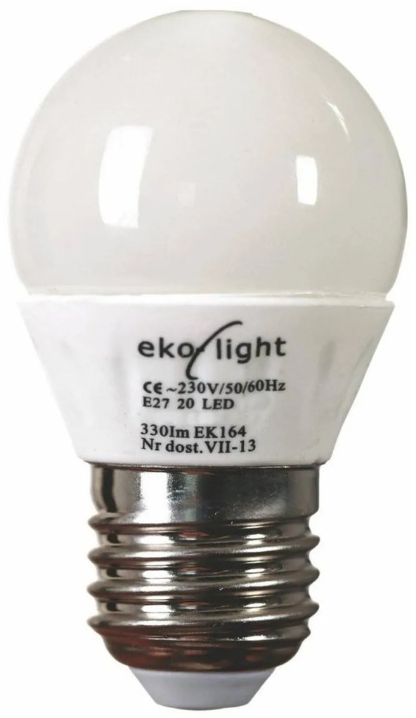 LED žárovka E27 teplá 3000K 3W 250 lm