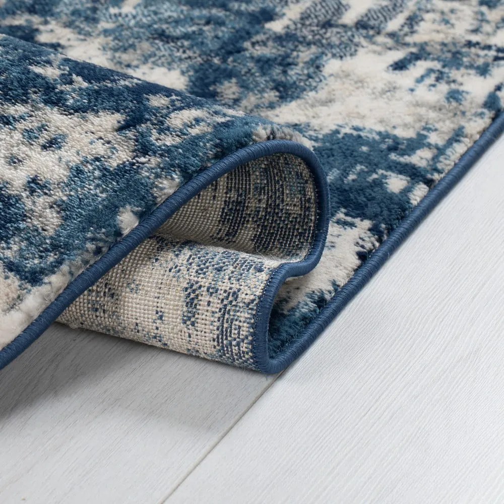 Modrý koberec běhoun 300x80 cm Cocktail Wonderlust - Flair Rugs