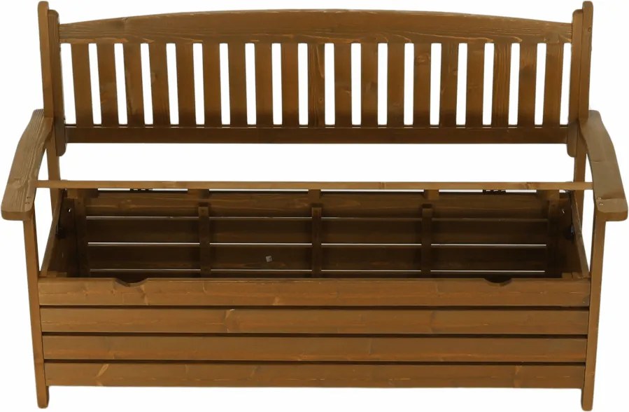Zahradní lavička, hnědá, 150cm, AMULA