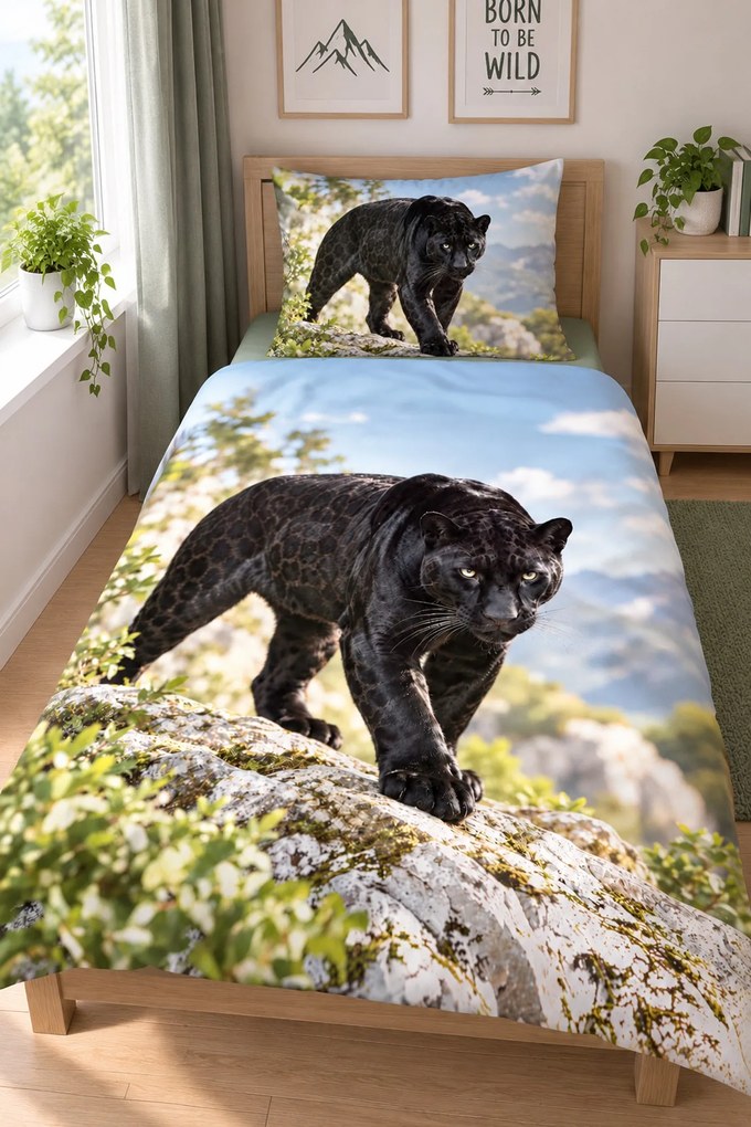 3d povlečení s panterem - Panter Panter 140x200 cm
