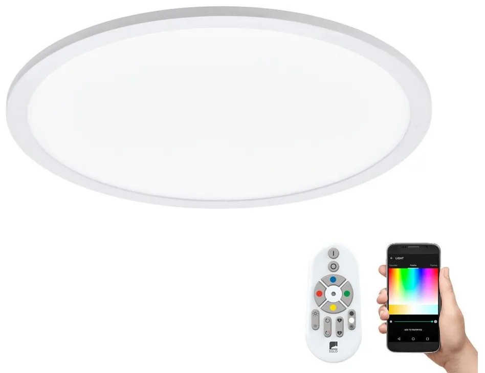 Eglo Eglo 97959 - LED RGB Stropní svítidlo SARSINA-C LED/21W/230V + dálkové ovládání EG97959