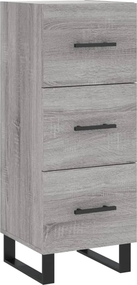 Skříň highboard šedá sonoma 34,5 x 34 x 180 cm kompozitní dřevo 3199263
