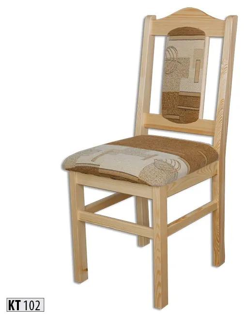HMmax Jídelní židle KT 102 borovice masiv Barevné provedení dřeva: natural - přírodní