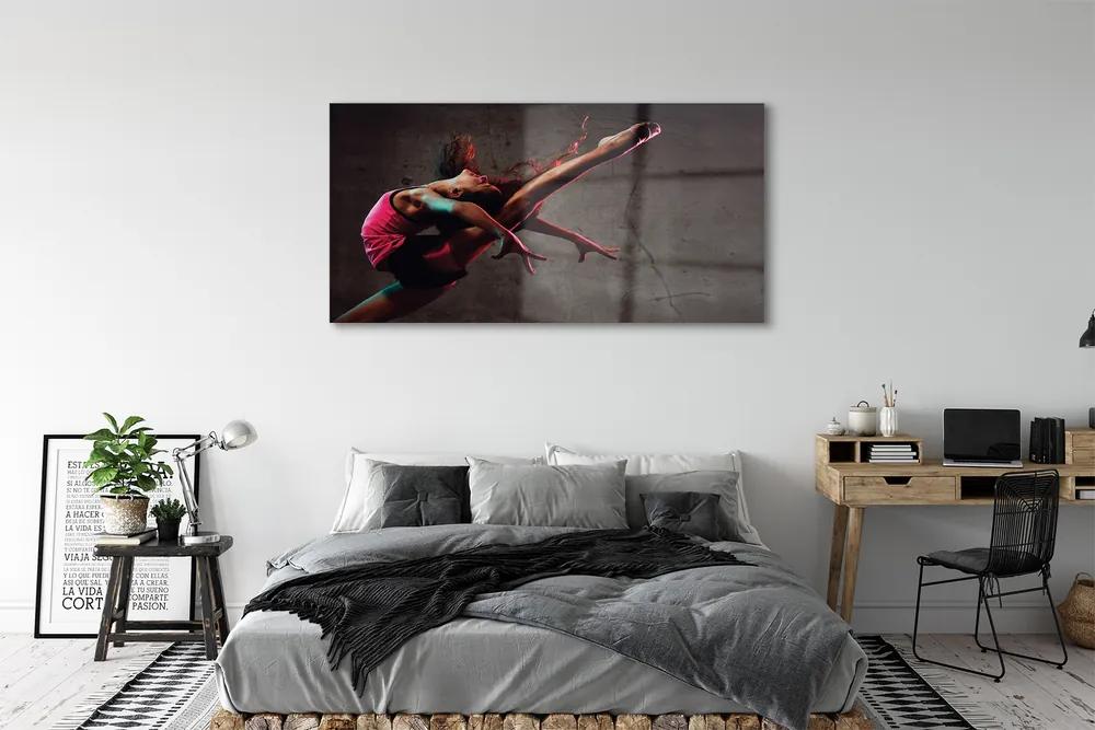 akrylový obraz Žena motouz 140x70 cm