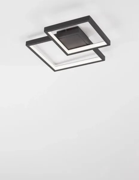 LED stropní svítidlo Porto 32 černé