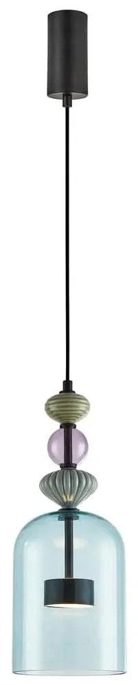 Milagro LED Lustr na lanku ARTE LED/12W/230V pr. 16 cm černá MI2313