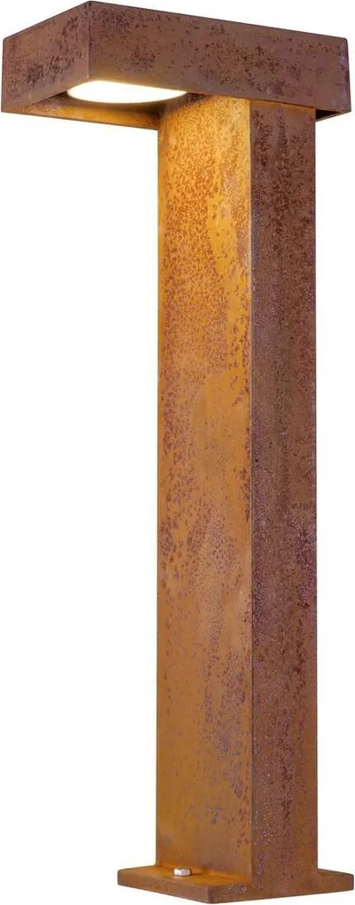 LA 1006347 RUSTY® PATHLIGHT 70 LED venkovní stojací svítidlo, rezavě zbarvené, IP55, 3000K - BIG WHITE (SLV)