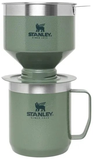 STANLEY Set Camp mug + permanentní filtr dárkové balení kladívková zelená