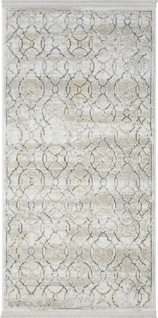 My Flair, Kusový koberec My Floor creme, 160x230, šedá, chodba / předsíň