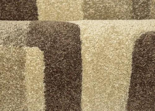 Koberce Breno Kusový koberec PORTLAND 1597/AY3D, Hnědá, Vícebarevné, 200 x 285 cm