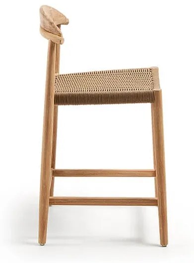 Barová židle glynis 62 cm béžová MUZZA