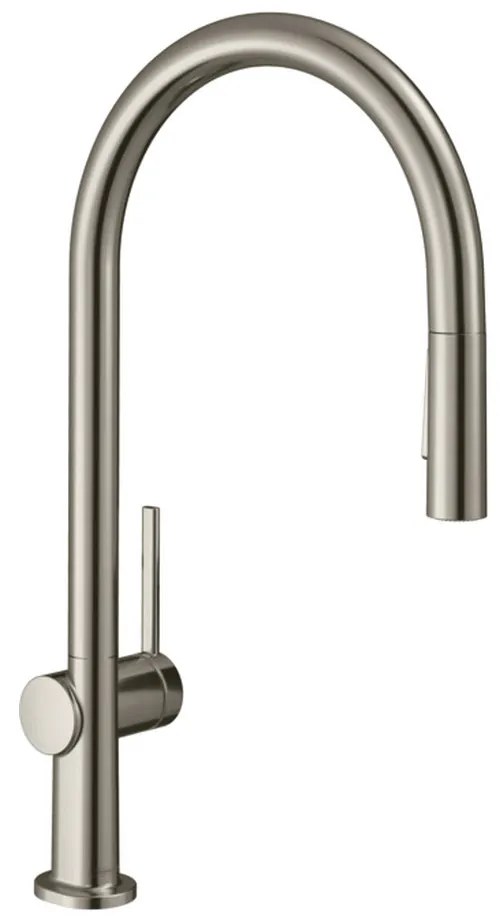 Hansgrohe M54, dřezová baterie Talis s výsuvnou sprškou, vzhled nerezavějící oceli 72800800