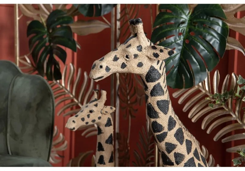 Dekorace socha žirafa Giraffe L – 35x14x67 cm