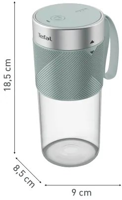 Tefal - Smoothie mixér BLENDFORCE 50W/5V mintová