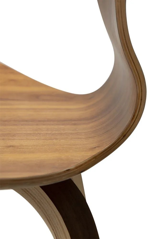 Barová židle v tmavě přírodní barvě (výška sedáku 75 cm) S.I.T – DAN-FORM Denmark