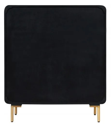 Massive home | Designová vysoká komoda Black lagoon mango