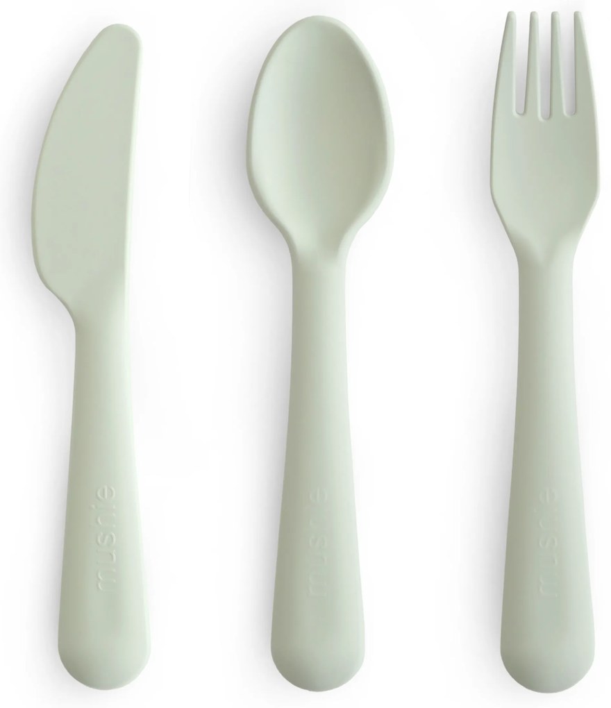 Mushie Set příborů Cutlery Sage