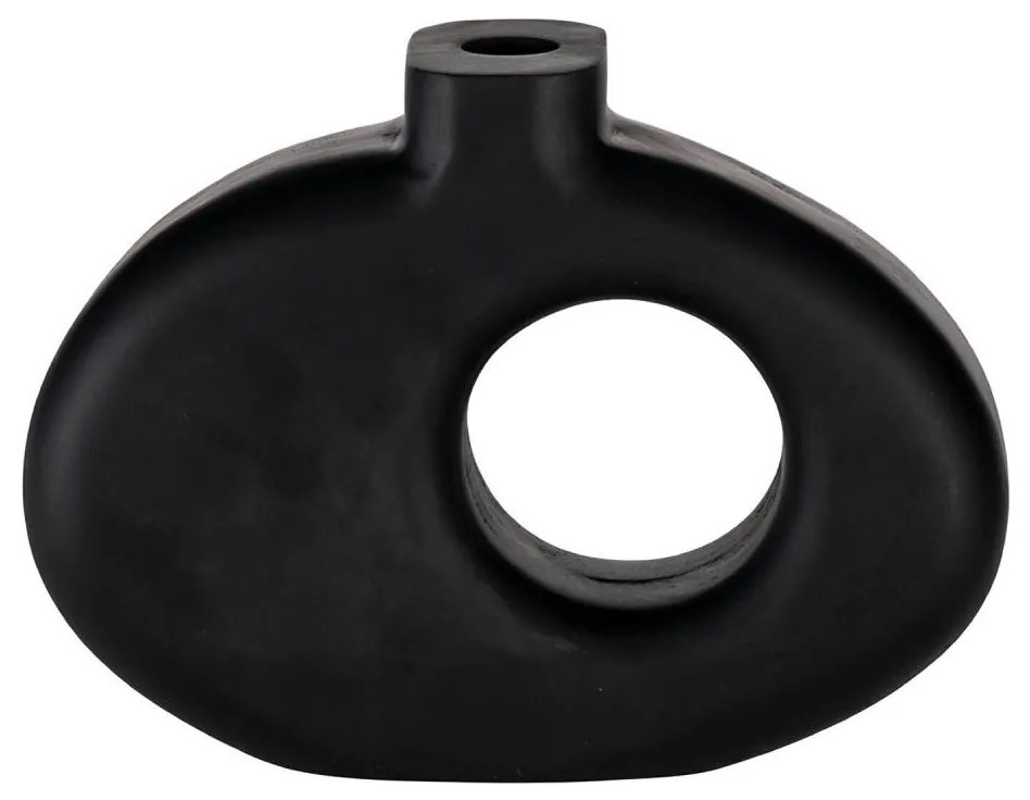 Eglo 421265 - Dřevěná váza MELOBODY 18x25,5 cm černá 421265
