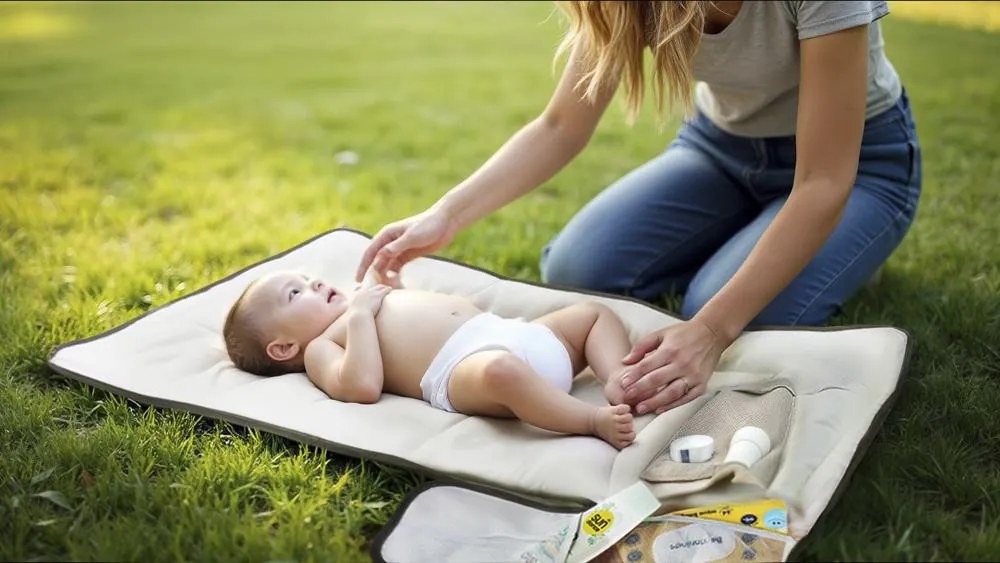Zopa Cestovní přebalovací podložka Shade grey