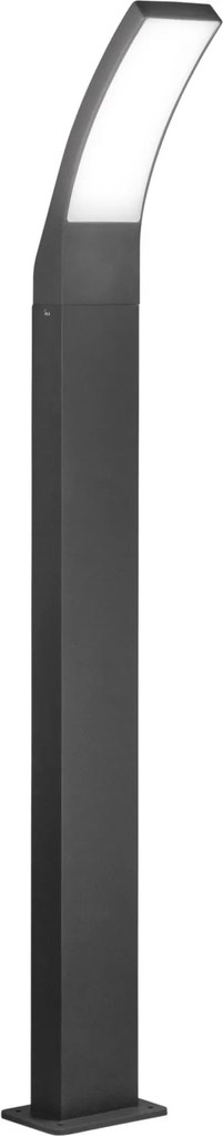 FAN LED-SAIL-P90-ANT Sloupkové svítidlo LED SAIL hliník difuzor antracit IP65 CCT 3000-4000 K 900x120x163 mm - FANEUROPE