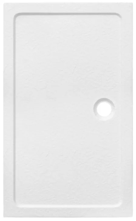 BPS-koupelny Obdélníková akrylátová sprchová vanička HYD-OSV-SILK 100x90 bílá