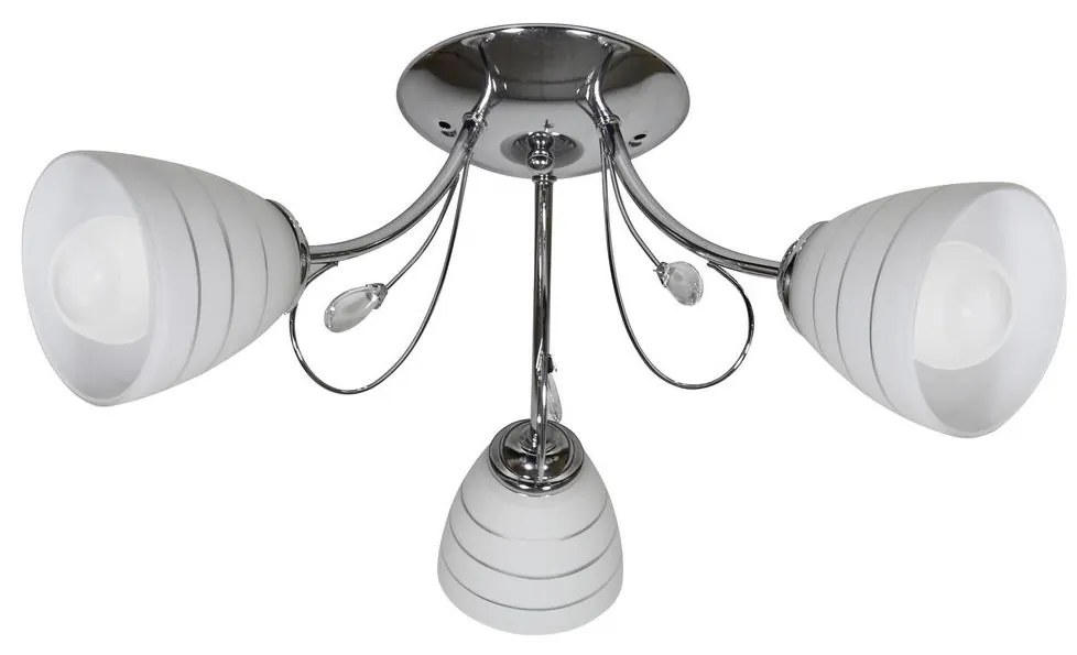 Candellux Přisazený lustr SIMPLI 3xE27/40W/230V CA0134