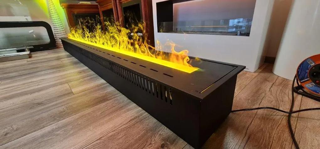 Water vapor fireplace -  Parní krb 2600 3D hloubka 300mm