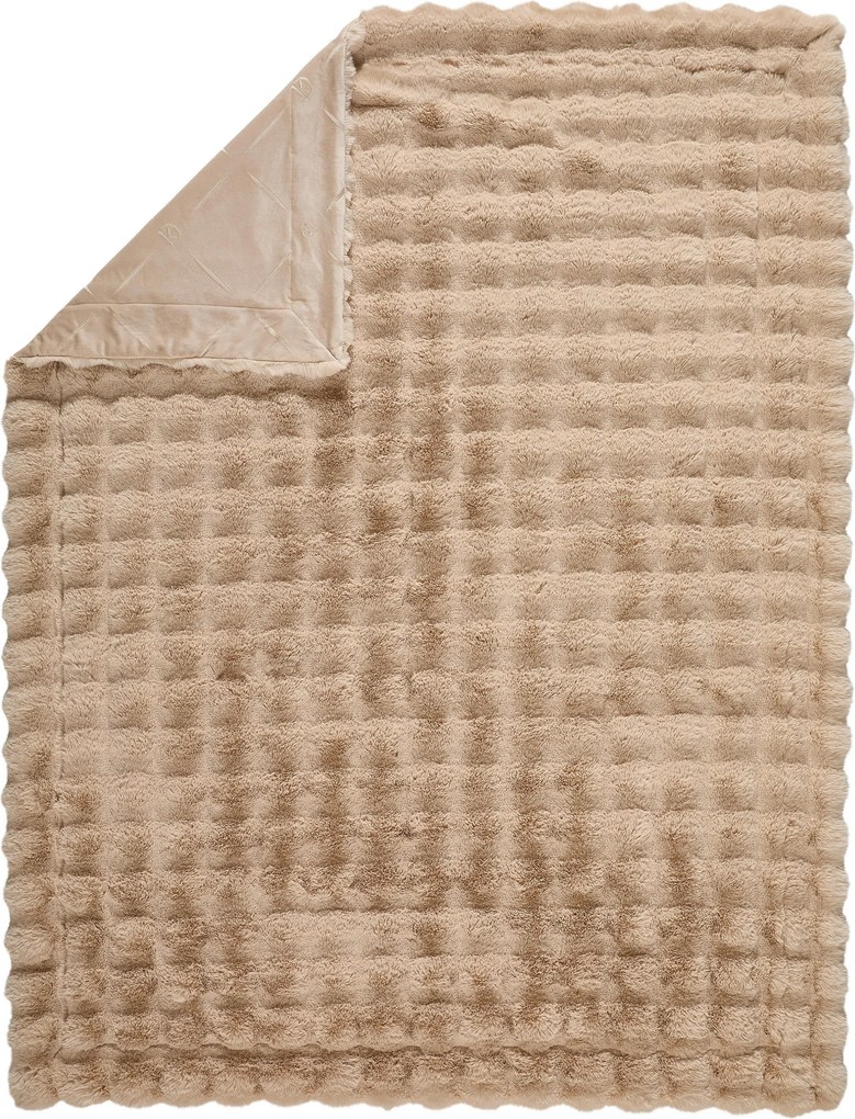 XXXLutz KOŽEŠINOVÁ DEKA, polyester, 150/200 cm Dieter Knoll - Deky - 008982043601