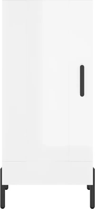 vidaXL Skříň highboard 34,5 x 34 x 180 cm kompozitní dřevo [3199499] Barva: Betonová šedá