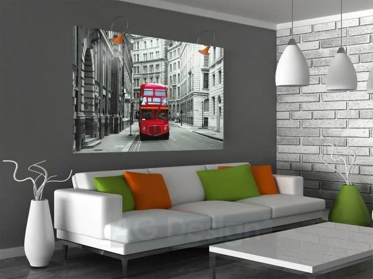 AG Design Jednodílná vliesová fototapeta Double Decker FTN m 2614, rozměr 155x110cm