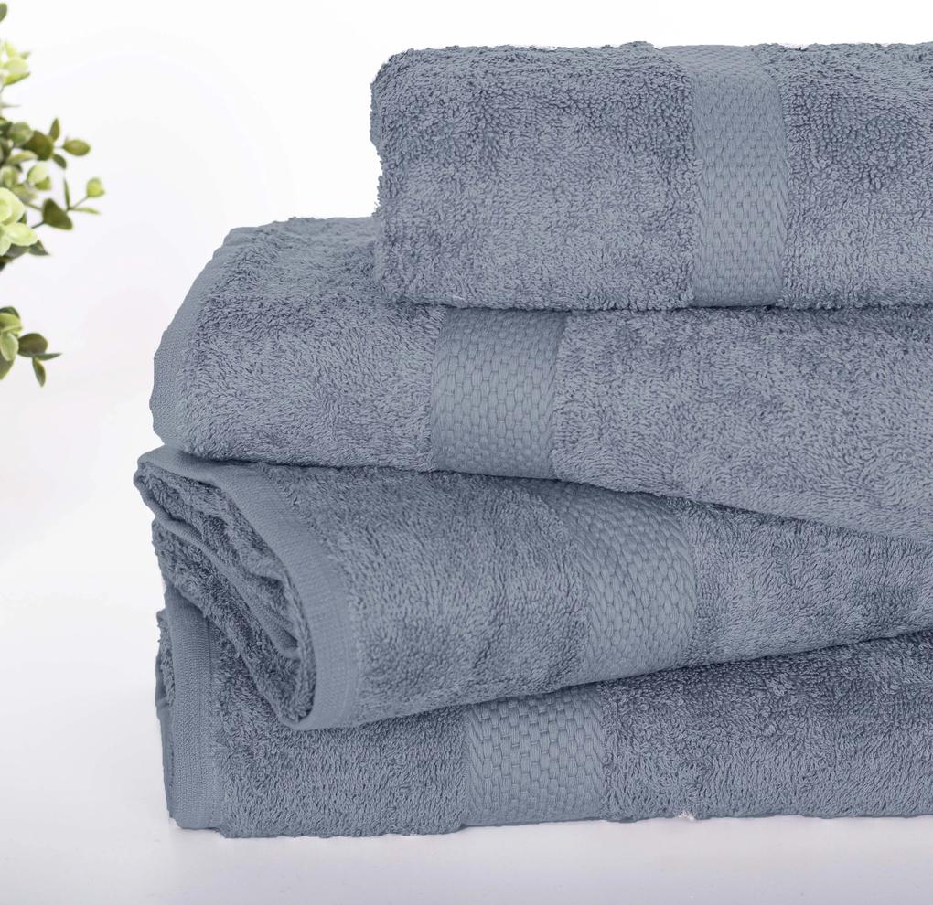 XPOSE® Froté ručník VERONA - tmavě šedá 50x90 cm