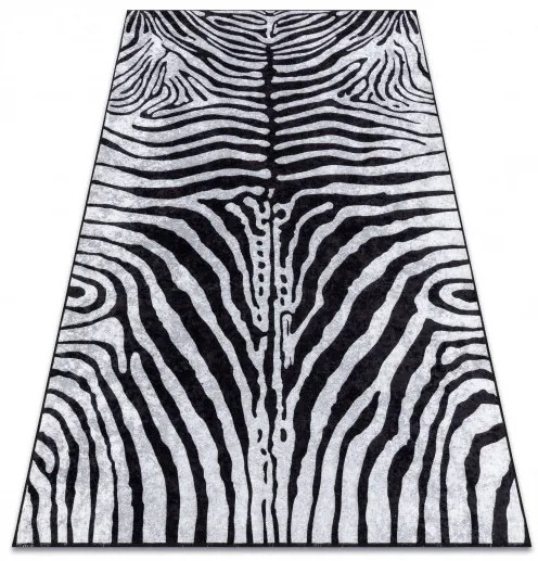 Dywany Łuszczów Kusový koberec Miro 51331.803 Zebra black / white - 80x150 cm