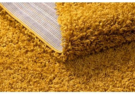 Dywany Luszczow Kusový koberec, běhoun SOFFI shaggy 5 cm zlato Rozměr koberce: 60 x 300 cm