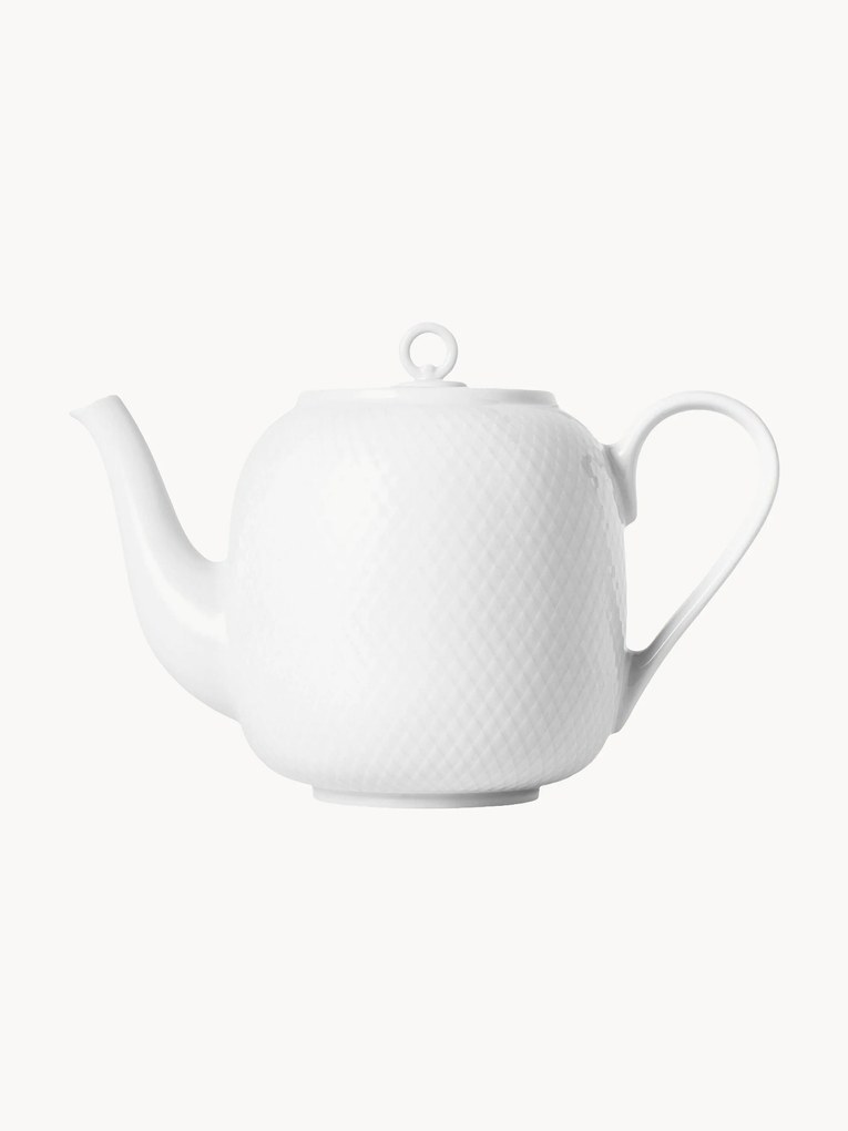 Porcelánová konvice se strukturovaným vzorem Rhombe, 1,9 l