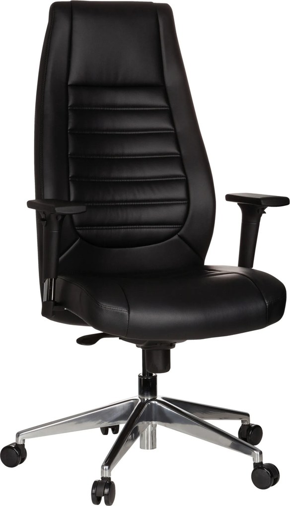 XXXLutz OTOČNÁ ŽIDLE, vzhled kůže, černá MID.YOU - Online Only kancelářské židle - 001918066601