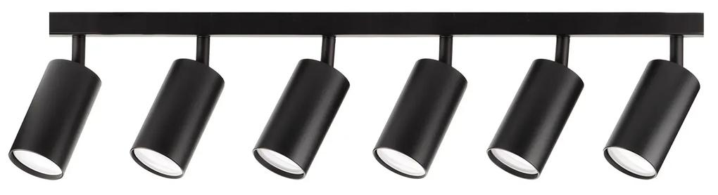 Toolight - Nástěnná lampa Uva - černá - APP1242-6C