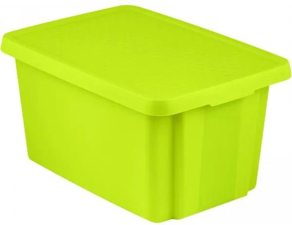 Úložný box s víkem  45L - zelený CURVER OEM R41148