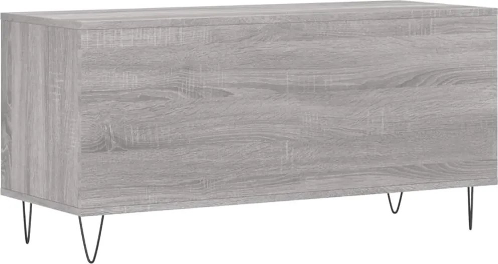 vidaXL Skříňka na LP desky 100x38x48 cm kompozitní dřevo [831754] Barva: Bílá